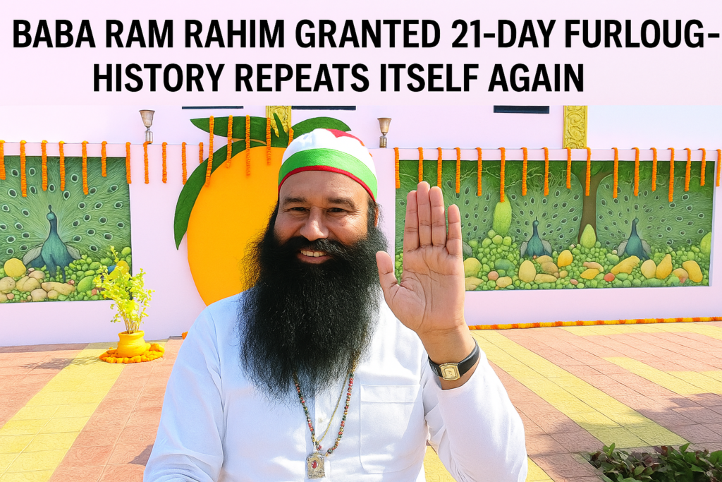 Baba Ram Rahim Granted 21-Day Furlough Again – Sparks