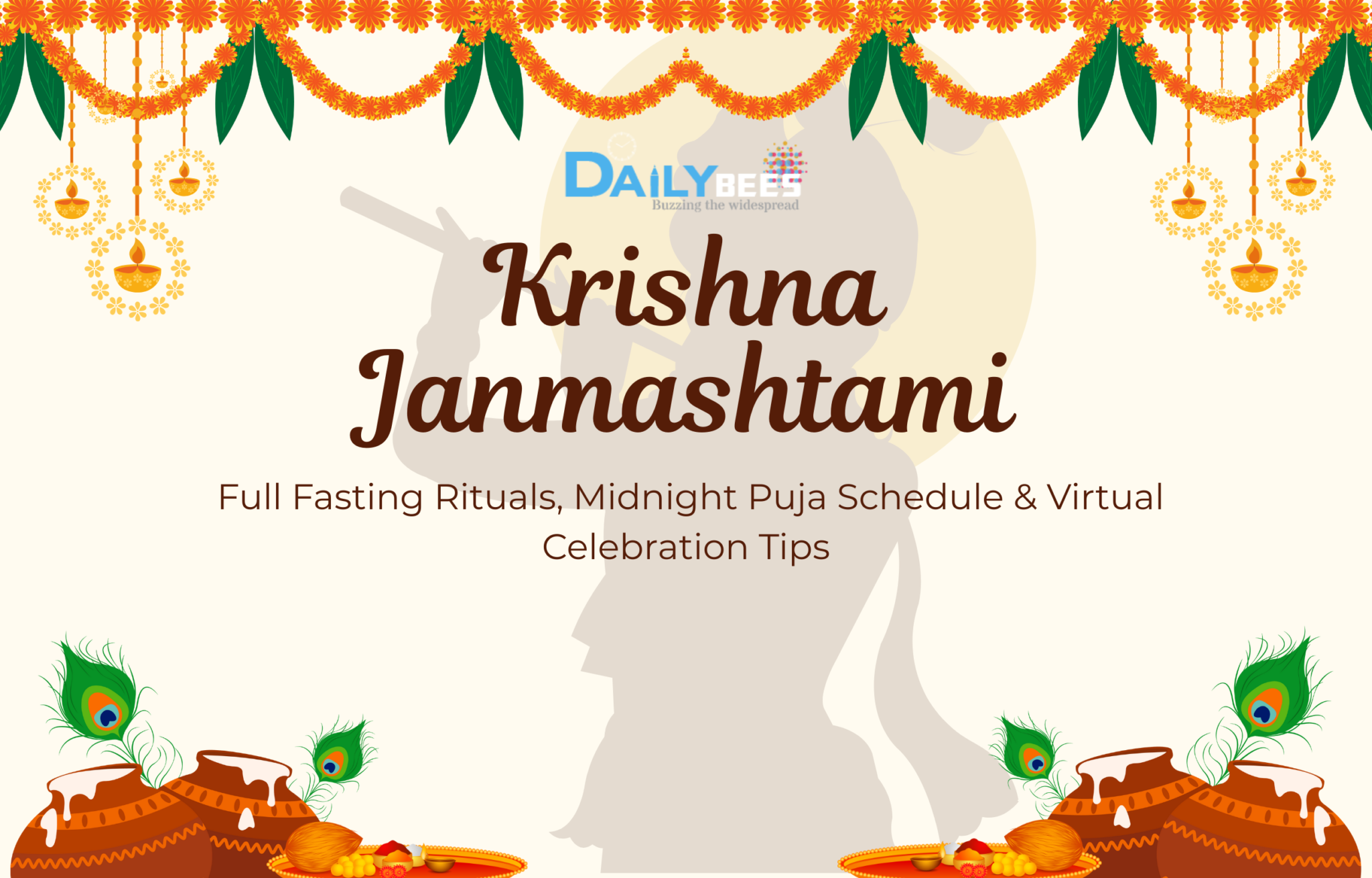 Krishna Janmashtami 2025: Fasting Rituals, Puja Timings, & Virtual