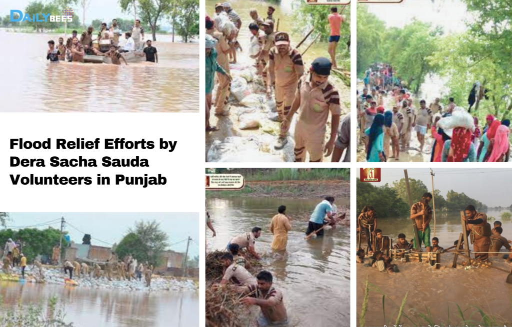 Dera Heroes in Action: Flood Relief Efforts by Dera Sacha Sauda..